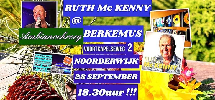 Concerten Pop, Rock,...: Ruth Mc Kenny non-stop live& solo - Morkhoven ...